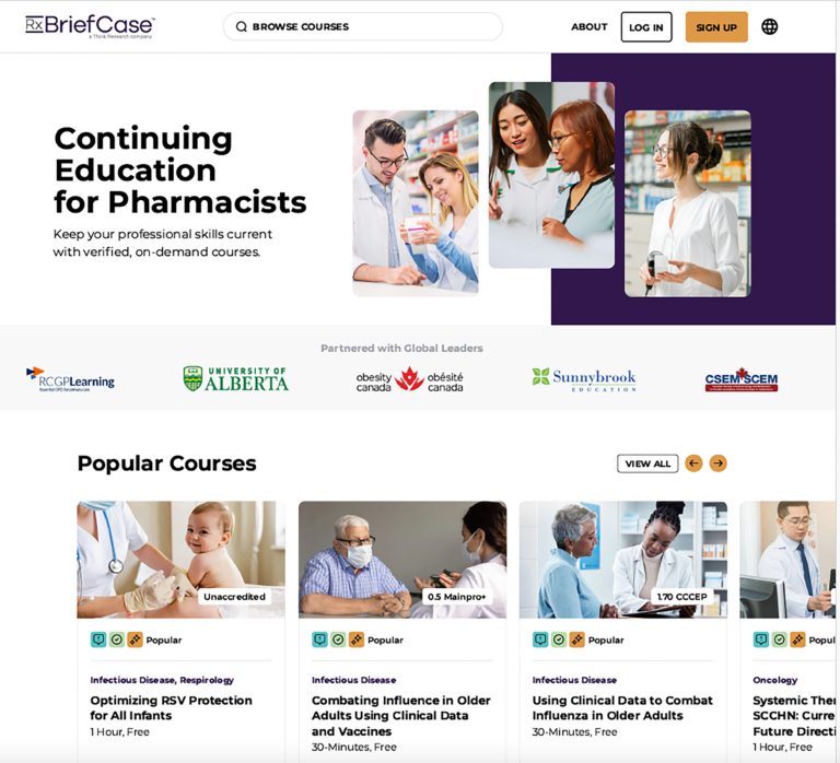 MDBriefCase Announces Relaunch of RxBriefCase, a Leading Continuing Education Platform for ...